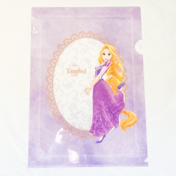 Disney | Office | Disney Tangled Rapunzel Clear File Folder | Poshmark